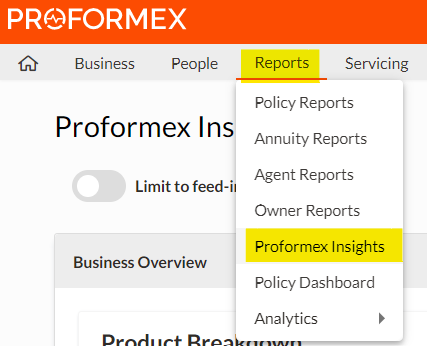 What is the Proformex Insights Dashboard and How Can I Use It?