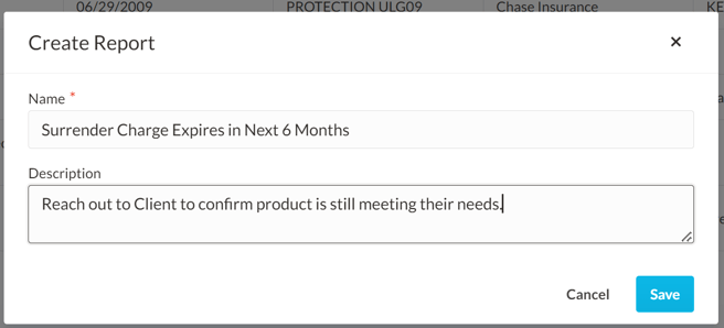 Custom Reports for Annuities