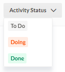 Activity Status of a Policy